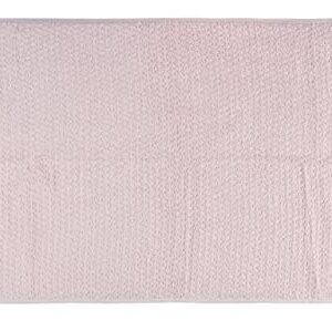 Everplush Diamond Jacquard Hand Towel Set, 4 x (16 x 30 in), Pale Pink 4 Count