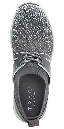 TRAQ by Alegria Qool Womens Smart Walking Shoe Mint 10 M US