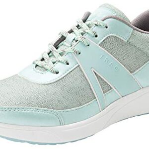 TRAQ by Alegria Qarma Womens Smart Walking Shoe Mint Dew 9 M US