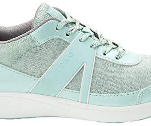 TRAQ by Alegria Qarma Womens Smart Walking Shoe Mint Dew 9 M US