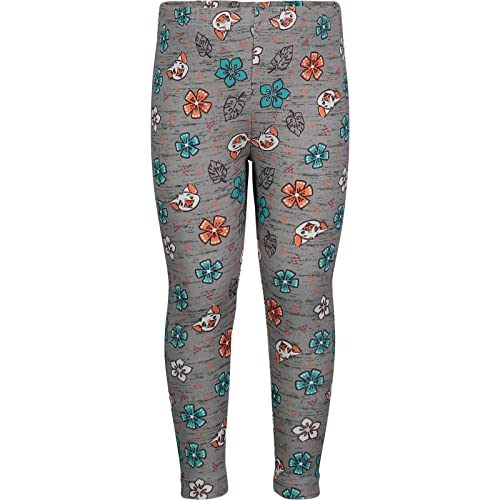 Disney Moana Toddler Girls' Fleece Hoodie and Leggings Clothing Set (White, 7/8)