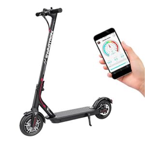 swagtron sg-5 swagger 5 boost commuter electric scooter with upgraded 300w motor