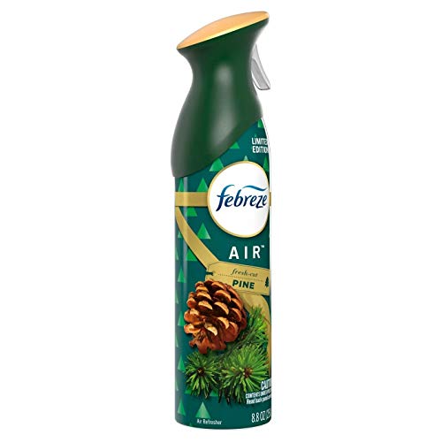 Febreze Air - Air Freshener Spray - Limited Edition - Winter Collection - Fresh-Cut Pine - Net Wt. 8.8 OZ (250 g) Per Bottle - Pack of 3 Bottles