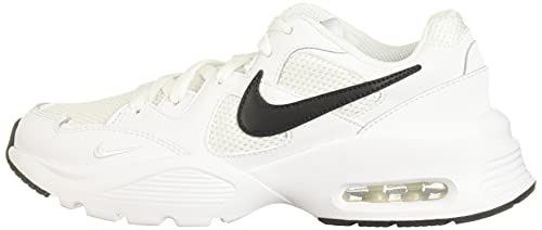 Nike Women's Air Max Fusion Sneaker White Black CJ1671-100 (White/Black, us_Footwear_Size_System, Adult, Women, Numeric, Medium, Numeric_9)