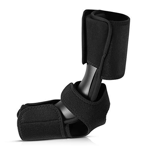 Healifty Plantar Fasciitis Night Splint Foot Support Brace Adjustable Foot Stabilizer Unisex Fits for Right or Left Foot ankle brace