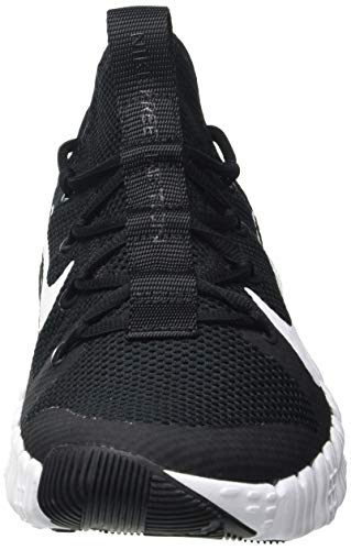 Nike Women's Free Metcon 3 Shoe, Black/White, 8.5