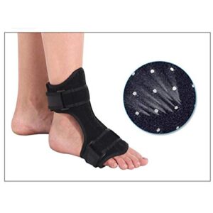 LIOOBO Plantar Fasciitis Night Splint Adjustable Drop Foot Orthotic Brace Ankle Support for Sports Protection Sprained Ankle Stabilizer Plantar Fasciitis Injury Recovery