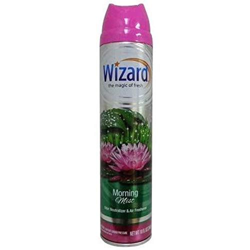 Wizard The Magic of Fresh Air Freshener 10 oz Morning Mist (Package May Vary) Pack of (3)