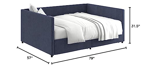 DHP Daybed with Storage Bed, Full, Blue