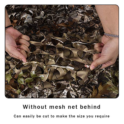 HYOUT Camo Netting Camouflage Netting Jungle Camo Net for Hunting Woodland Shooting Blinds Camping Military Party Decoration Watching Hide