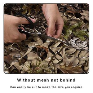 HYOUT Camo Netting Camouflage Netting Jungle Camo Net for Hunting Woodland Shooting Blinds Camping Military Party Decoration Watching Hide