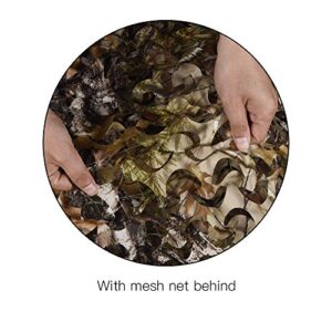 HYOUT Camouflage Netting Camo Netting Blinds Great for Sunshade Camping Shooting Hunting etc,Bionic Tree Camo