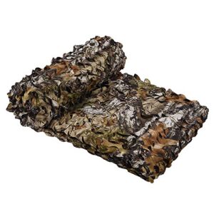 HYOUT Camouflage Netting Camo Netting Blinds Great for Sunshade Camping Shooting Hunting etc,Bionic Tree Camo