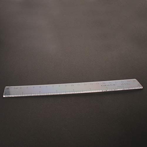 Utoolmart Straight Ruler 20cm Metric Plastic Clear Measuring Tool 1 pcs