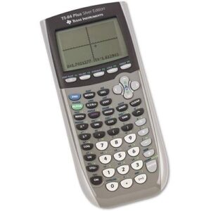 Texas Instruments TI-84 Plus Silver Edition Graphing Calculator (Renewed)