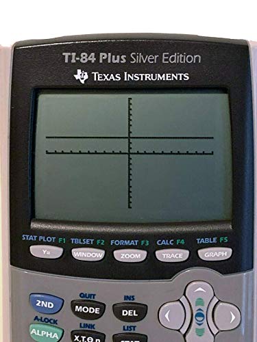 Texas Instruments TI-84 Plus Silver Edition Graphing Calculator (Renewed)