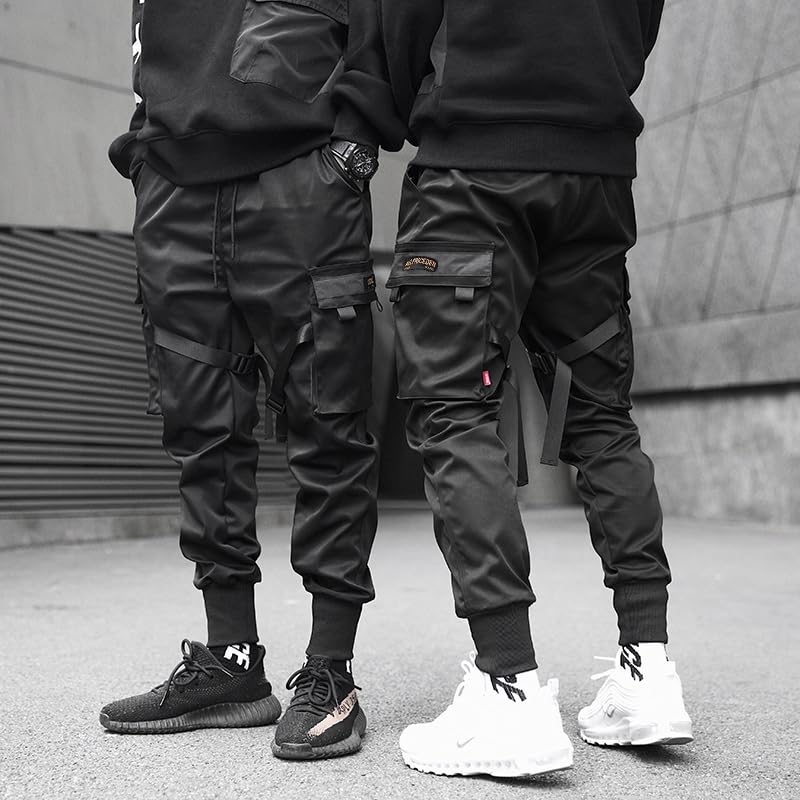 Aelfric Eden Mens Joggers Pants Long Multi-Pockets Outdoor Fashion Casual Jogging Cool Pant with Drawstring