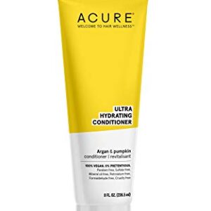 Acure Ultra Hydrating Conditioner, Yellow, pumpkin, 8 Fl Oz