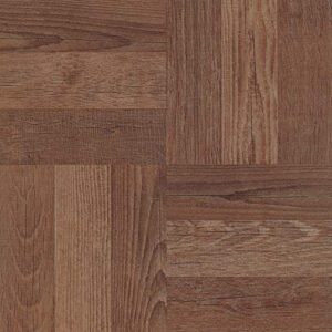 floorpops fp3324 parquet peel & stick floor tiles, brown