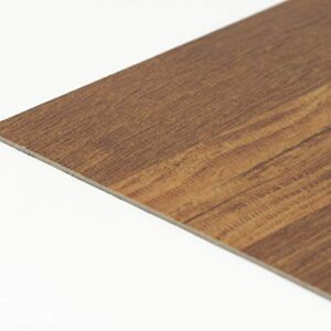 FloorPops FP3324 Parquet Peel & Stick Floor Tiles, Brown