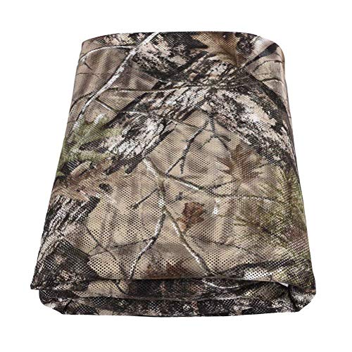 Tongcamo Hunting Blind Material, Camo Netting for Outdoor, Photography, Camping, Concealment, Disguise, Sunshade, Covers