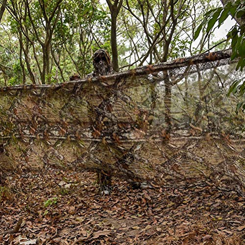 Tongcamo Hunting Blind Material, Camo Netting for Outdoor, Photography, Camping, Concealment, Disguise, Sunshade, Covers