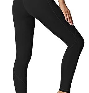 IUGA Leggings with Pockets for Women High Waisted Yoga Pants Women Butt Lifting Black Workout Leggings for Women with Pockets