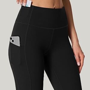 IUGA Leggings with Pockets for Women High Waisted Yoga Pants Women Butt Lifting Black Workout Leggings for Women with Pockets