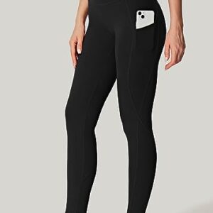 IUGA Leggings with Pockets for Women High Waisted Yoga Pants Women Butt Lifting Black Workout Leggings for Women with Pockets