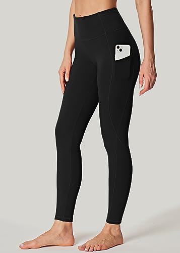 IUGA Leggings with Pockets for Women High Waisted Yoga Pants Women Butt Lifting Black Workout Leggings for Women with Pockets