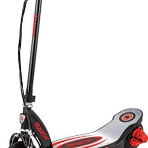 Razor Power Core E100 Electric Scooter - 100w Hub Motor, 8" Air-filled Tire, Up to 11 mph and 60 min Ride Time, for Kids Ages 8+