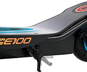 Razor Power Core E100 Electric Scooter for Kids Ages 8+ - 100w Hub Motor, 8" Pneumatic Tire, Up to 11 mph and 60 min Ride Time, For Riders up to 120 lbs