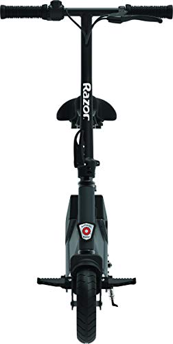 Razor UB1 Seated Electric Scooter - 8" Air Filled Front Tire, Adjustable Seat, Lightweight and Compact Design, 36V Electric Power, 250W Motor, Up to 13.5 mph, Black