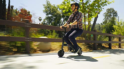 Razor UB1 Seated Electric Scooter - 8" Air Filled Front Tire, Adjustable Seat, Lightweight and Compact Design, 36V Electric Power, 250W Motor, Up to 13.5 mph, Black