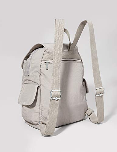 Kipling Women's Backpack, Grey Grey, 27x33.5x19 Centimeters (B x H x T)