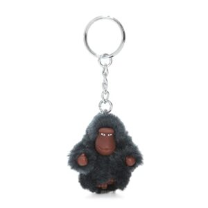 kipling womens monkeyclip xs kh monkey keychain, true blue tonal, 1.5 l x 2 h 1 d us