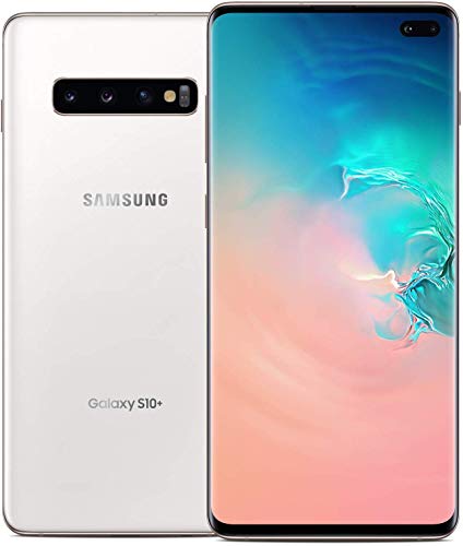 Samsung Galaxy S10+ Plus G975U, 4G LTE, US Version, 128GB, 8GB, White - Unlocked