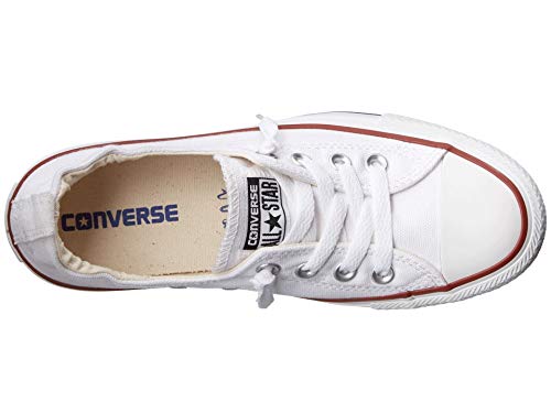 Converse Women's Shoreline Slip on Sneaker, Optical White, 8.5