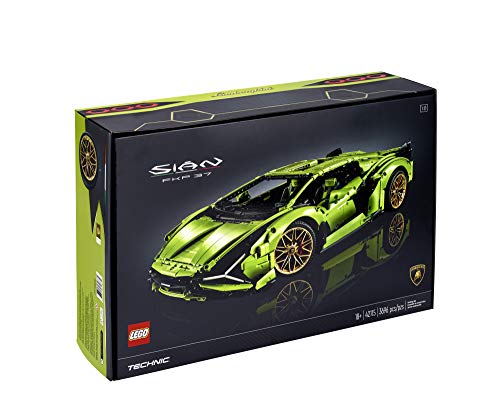 LEGO Technic Lamborghini Sián FKP 37 42115 Building Set for Adults (3,696 Pieces)