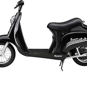 Razor Pocket Mod Miniature Euro-Style Electric Scooter - Vapor - FFP Vapor Black, 50 x 18 x 30"