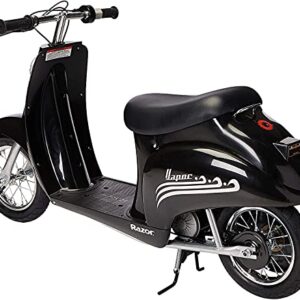 Razor Pocket Mod Miniature Euro-Style Electric Scooter - Vapor - FFP Vapor Black, 50 x 18 x 30"