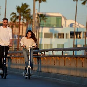 EcoSmart SUP Electric Scooter – 16" Air-Filled Tires, Wide Bamboo Deck, 350w High-Torque Hub-Driven Motor, Up to 15.5 mph & 15.5 Miles Range, Rear-Wheel Drive