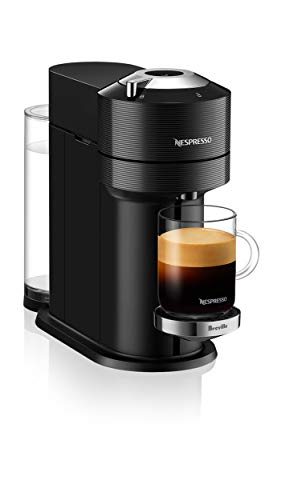 Nespresso Vertuo Next Premium Coffee and Espresso Machine by Breville with Milk Frother, Black, Small