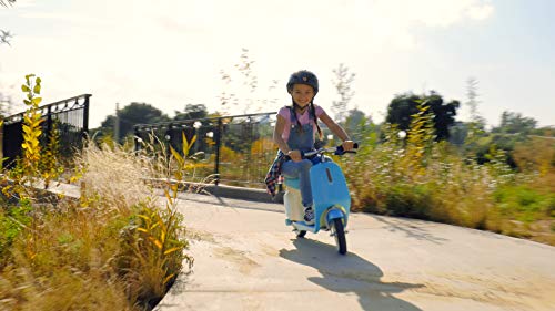 Razor Pocket Mod Petite - 12V Miniature Euro-Style Electric Scooter for Ages 7+, 100-watt Motor, Up to 40 min Ride Time, For Riders up to 110 lbs, Blue