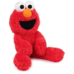 GUND Sesame Street Official Elmo Take Along Buddy Plush, Premium Plush Toy for Ages 1 & Up, Red, 13”