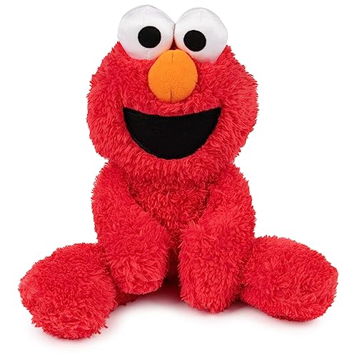 GUND Sesame Street Official Elmo Take Along Buddy Plush, Premium Plush Toy for Ages 1 & Up, Red, 13”