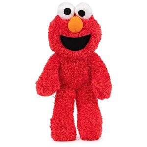 GUND Sesame Street Official Elmo Take Along Buddy Plush, Premium Plush Toy for Ages 1 & Up, Red, 13”