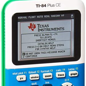 Texas Instruments TI-84 Plus CE Color Graphing Calculator, Trifecta