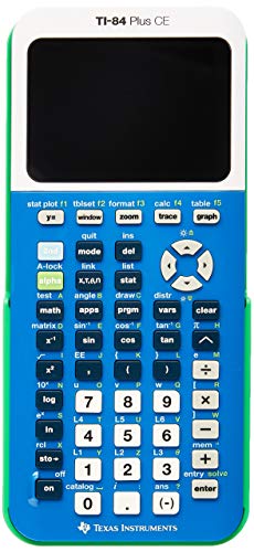 Texas Instruments TI-84 Plus CE Color Graphing Calculator, Trifecta