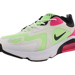 Nike Women's Air Max 200 White/Black-Hyper Pink (CJ0629 100) - 6.5